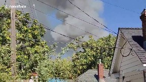 Bennett Fire breaks out near Grass Valley in Northern California ...