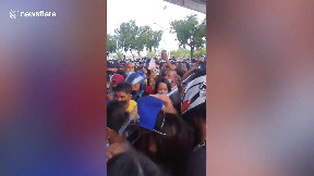 Chaos at COVID-19 vaccination site causes stampede in the Philippines ...