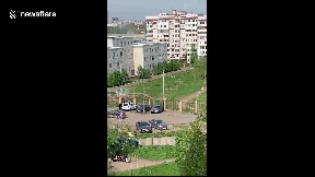 Children jump from windows to flee school shooter in Russia (video ...