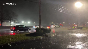 Severe thunderstorm brings pea-sized hail and strong wind to Rhode ...