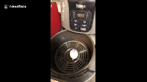 Air fryer FAIL! Egg cooked inside air fryer immediately explodes when ...