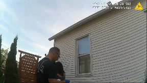 Police relase body cam of Tyler Dunlap and woman tased by Wapak PD who ...